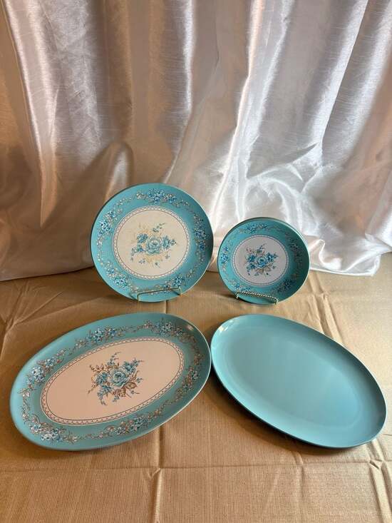 Melmac | Dining | Vintage Melmac Mallobelle By Mallory Melamine Floral ...